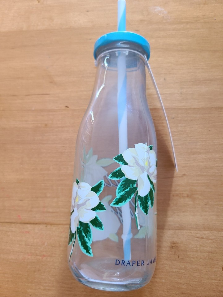 New Draper James Glass Water Bottle | eBay