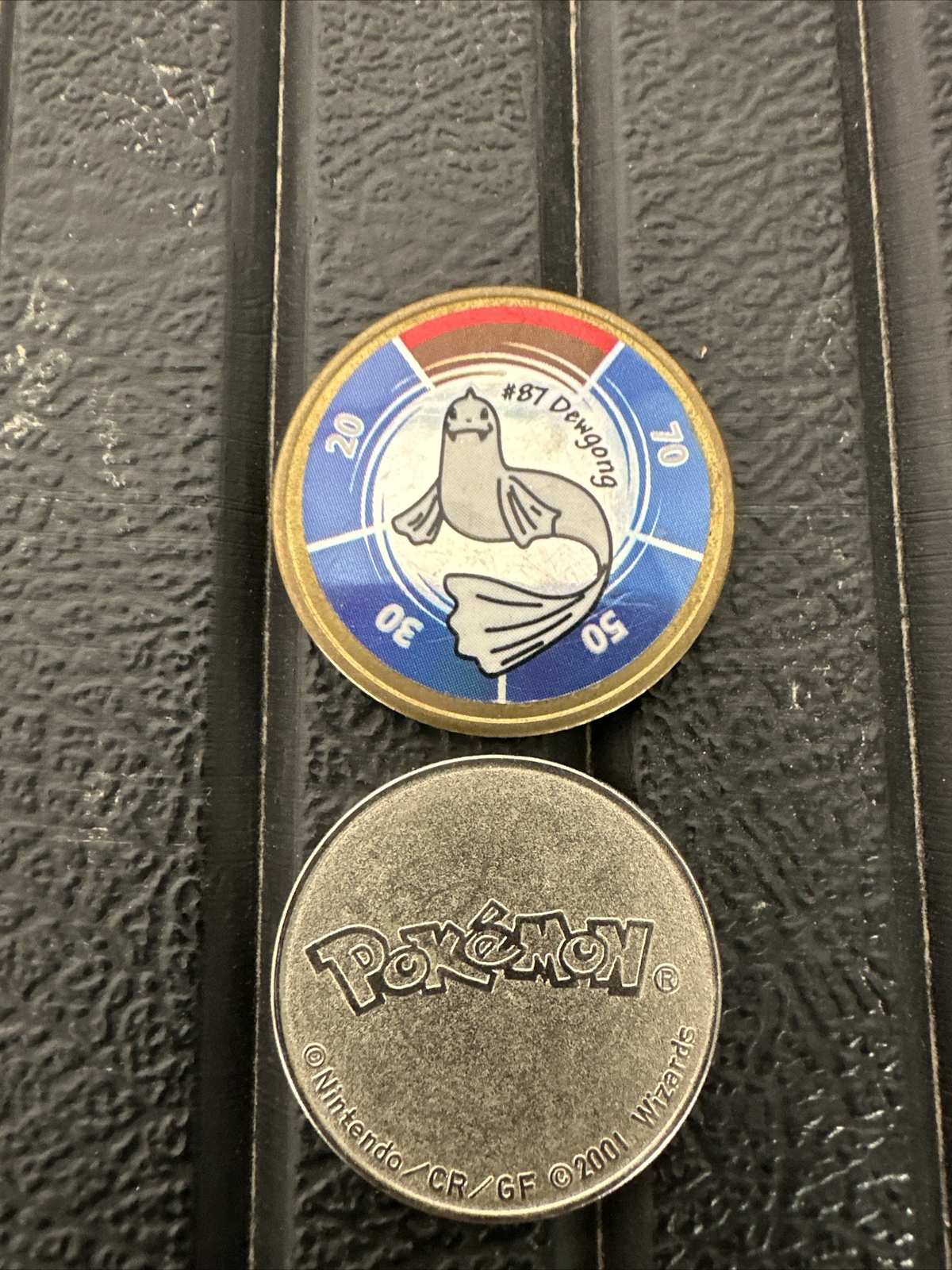 Vintage Pokemon Battling Coins Game Hasbro Nintendo Metal Coins 2 ...