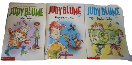 Lot Of 3 Kids Chapter Books Judy Blume superfudge, fudge-a-mania ...