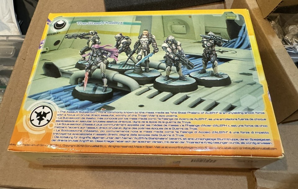 Infinity Aleph - Steel Phalanx Assault Subsection Sectorial Starter ...