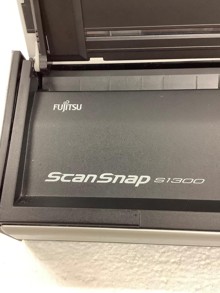 Fujitsu, ScanSnap S1300 Portable Color Duplex Document Scanner Tested ...