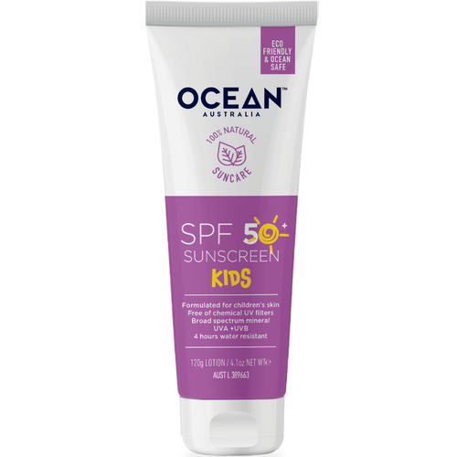 Ocean Australia Natural, Ethical & Reef Friendly Kids Sunscreen SPF 50 ...