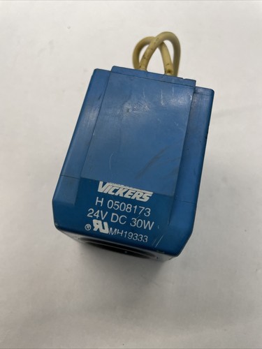 Vickers H 0508173 Hydraulic Solenoid Coil H 0508173 24V DC 30W 24 Volt ...