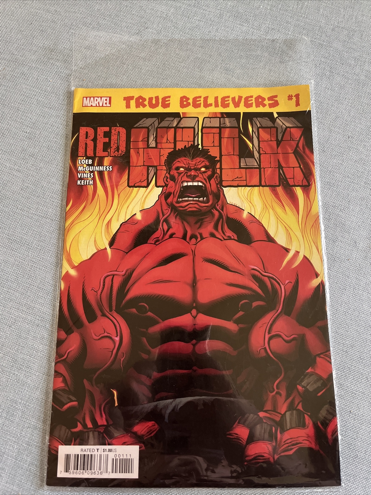 Red Hulk True Believers #1 | eBay