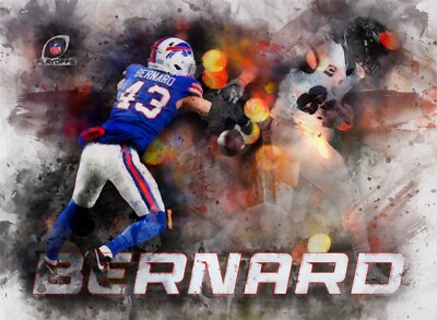 Terrell Bernard #1 Art Card Limited 3/10 John Rudolph Signed Only 10 ...