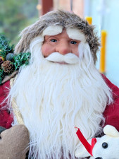 Large Santa in Christmas Figurines for sale | eBay