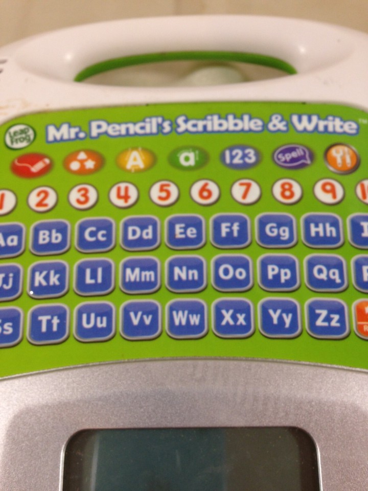 Leap Frog Mr Pencil's Scribble and Write Education Learning Toy | eBay