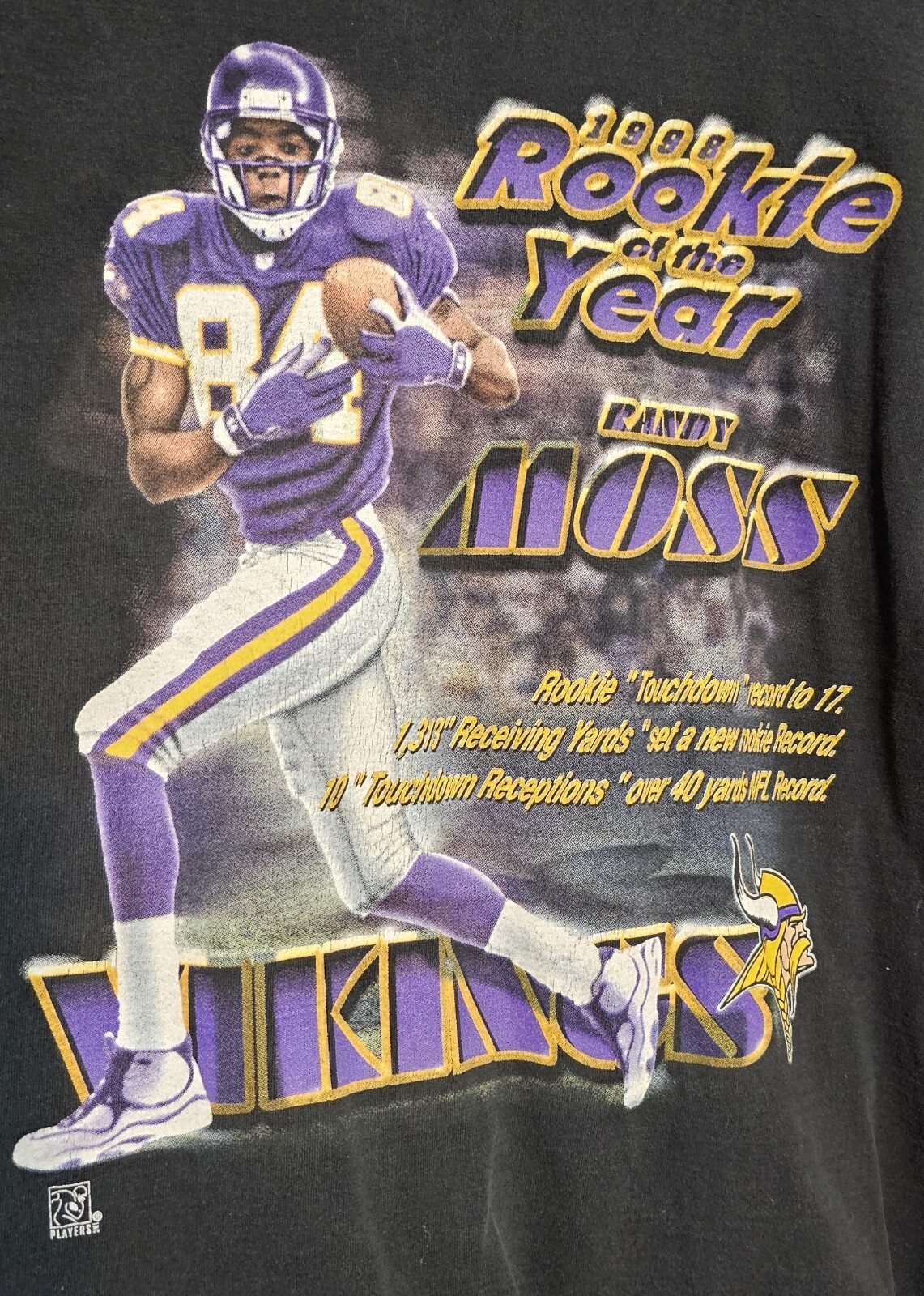 VINTAGE RANDY MOSS 1998 ROOKIE OF THE Year MINNESOTA … - Gem