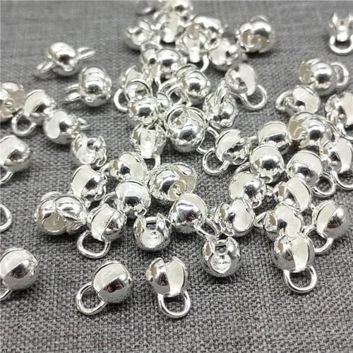 20 of 925 Sterling Silver Crimp Cover Bead Close Jump Ring 2.5mm 3mm ...