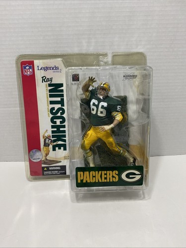 Ray Nitschke Packers McFarlane NFL Legends 2 Figure Excellent Condition ...