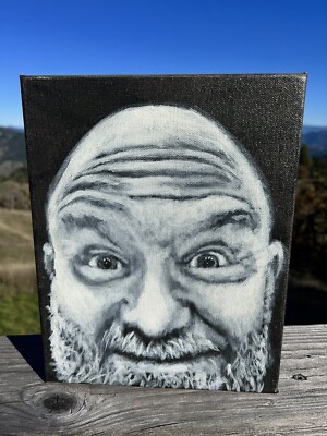 Ryan Warner Hand painted Little Jon 8x10x1.5 John Fishman 2020 New ...