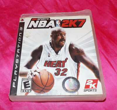 SONY PLAYSTATION 3 PS3 NBA 2K7 BASKETBALL GAME, MANUAL COMPLETE ...