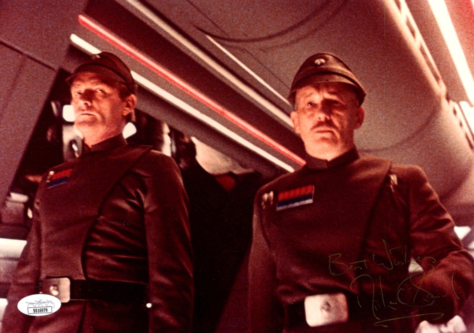 MICHAEL SHEARD Autograph SIGNED 8x10 STAR WARS PHOTO Admiral OZZEL JSA ...