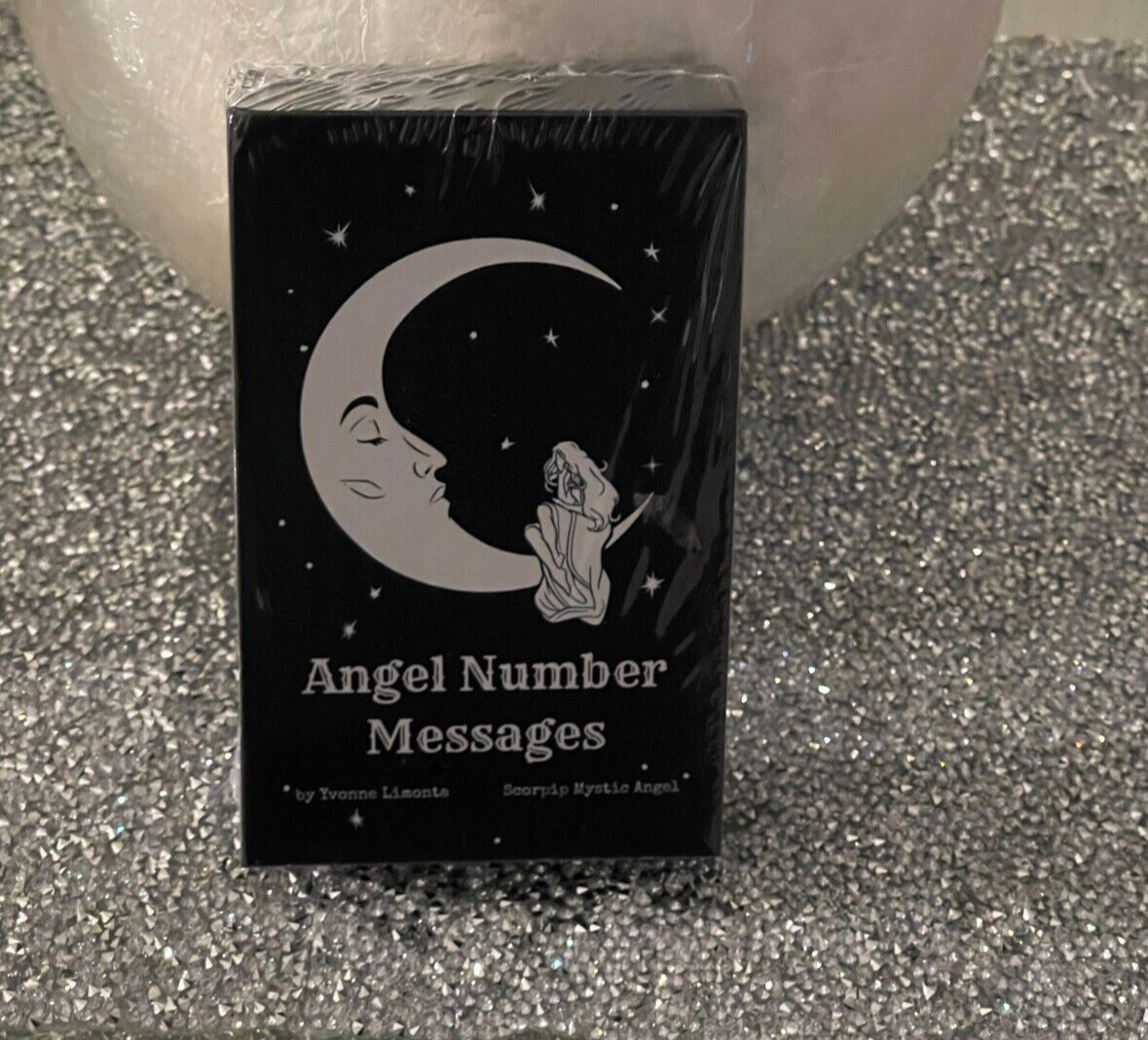 Angel Number Messages Meanings Tarot Cards Deck Set Game Oracle Cards ...