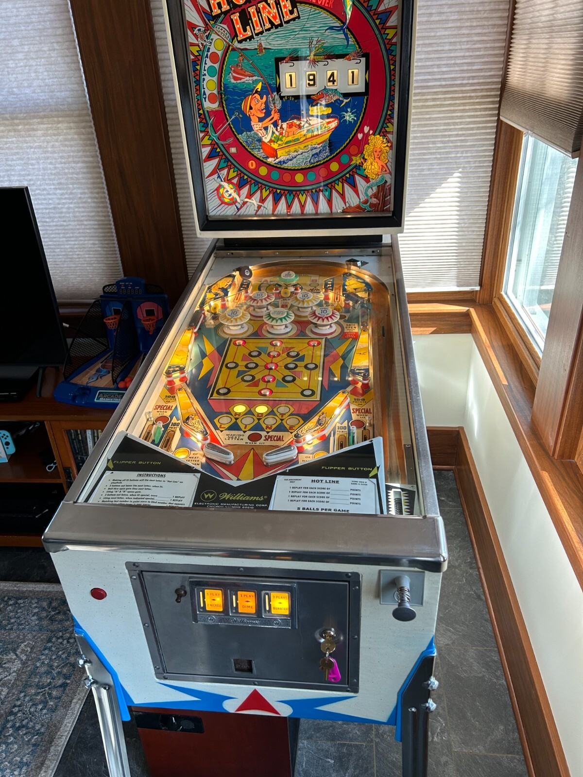 Williams Hot Line Pinball Machine | eBay