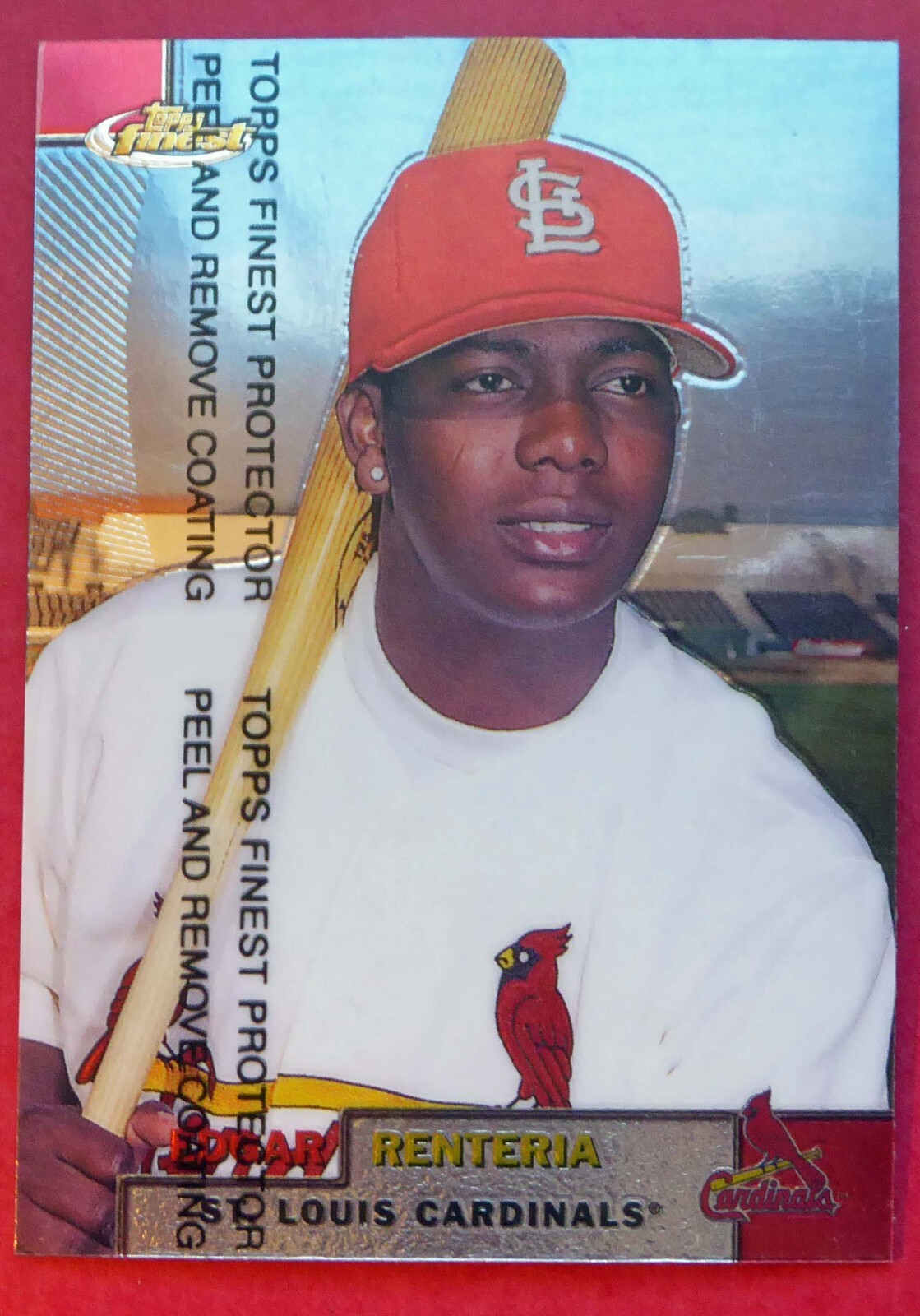 1999 Topps Finest Edgar Renteria #218 (Cardinals) NM+ | eBay