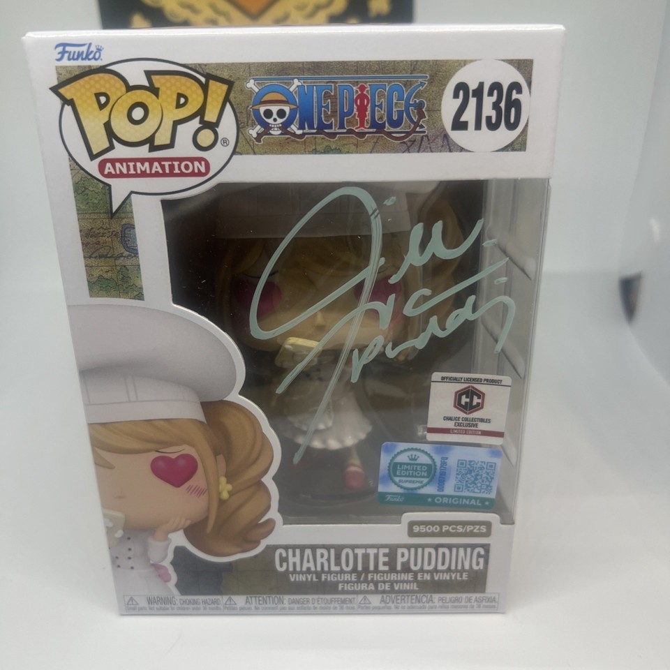 One Piece: Charlotte Pudding(AUTO w/COA) #2136 Chalice Exclusive Funko ...