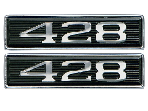 1969 Torino 428 Emblems Hood Scoop GT Ranchero Mustang LH RH New | eBay