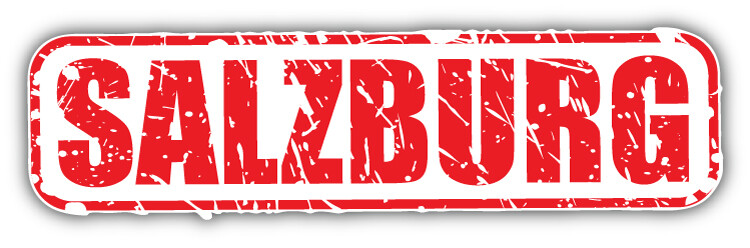 Salzburg City Austria Grunge Stamp Car Bumper Sticker Decal | eBay