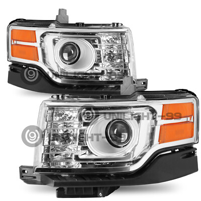 2009-2012 Ford Flex HID Xenon OEM Headlight Assembly Pair LH+RH | Left ...