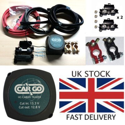 Leisure Battery VSR Split Charge Kit (Cargo 161059) Professional ...