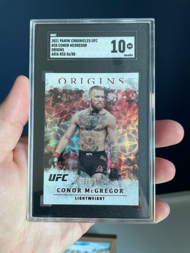 Conor McGregor Origins Red Asia /88 - 2021 Panini Chronicles UFC #38 | eBay