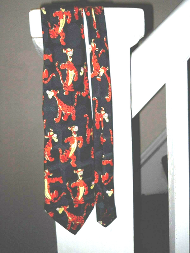 Disney Tigger necktie tie from Pooh series 100% silk SHIPS FREE | eBay