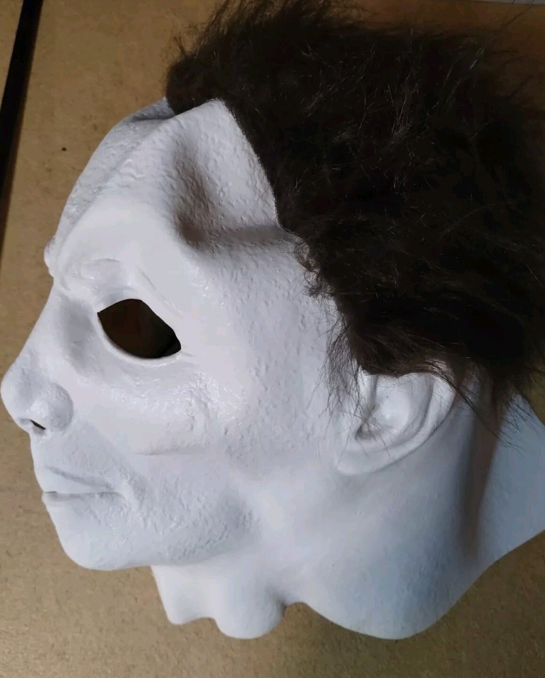 Michael Myers Mask 1978 Full Head Scary Horror Murderer Halloween ...