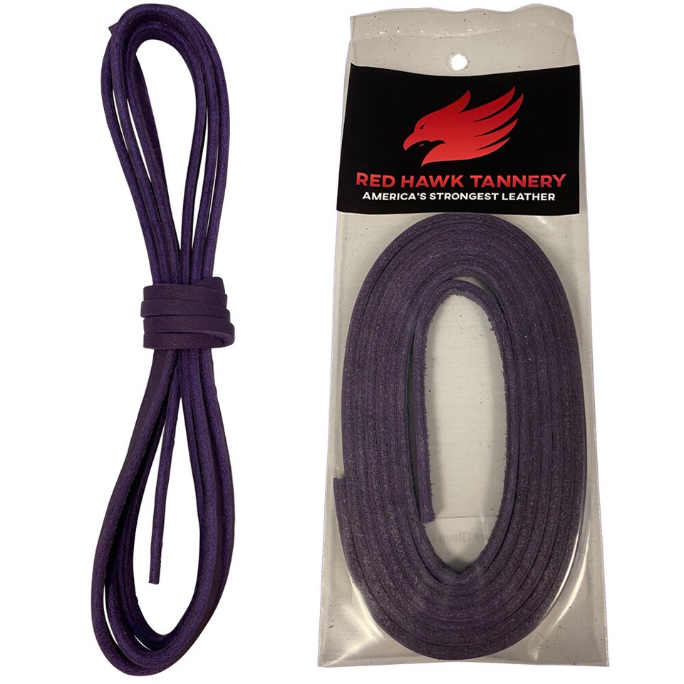 Red Hawk Tannery Baseball Glove Lace 3/16" X 72" 31 Colors Glove ...