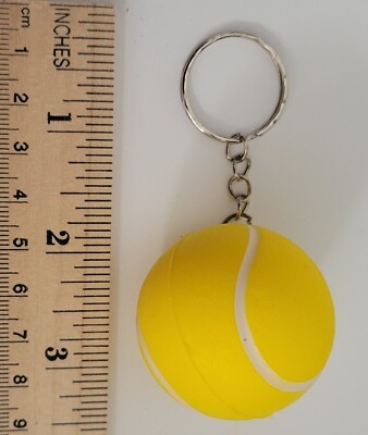 Tennis Ball Keychain | eBay
