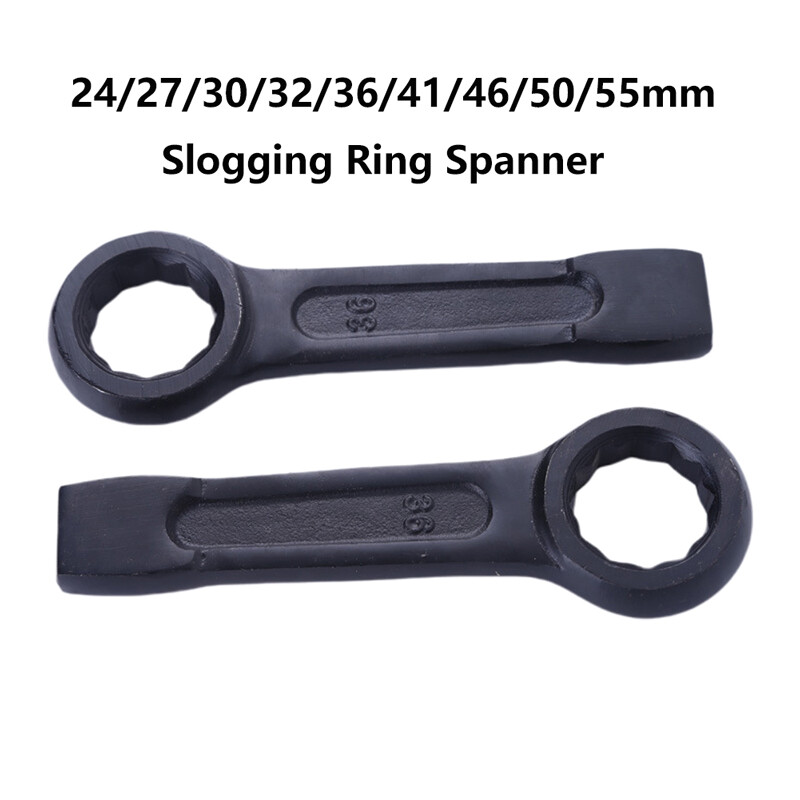 24mm~55mm Slogging Ring Spanner Box End Striking Slugging Ring Hammer ...