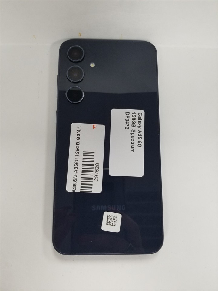 Samsung Galaxy A35 5G 128GB Black SM-A356U (Spectrum) Fully Functional ...