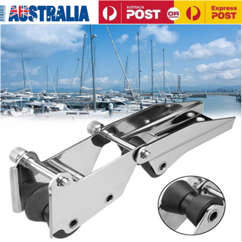 Marine Boat Hinged Anchor Bow Roller Sprit Roller 316 Stainless Steel ...