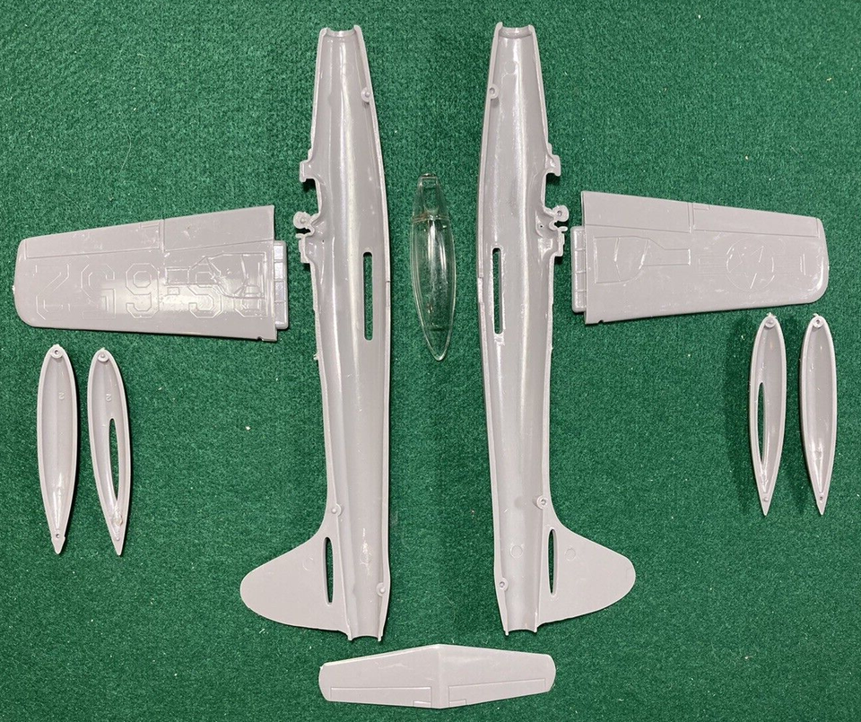 Hawk Republic F-84 Thunderjet, # 701, 1:48, 2nd Issue Flip-Top Box ...