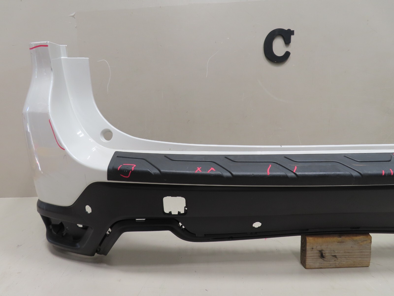 2019-2020 SUBARU FORESTER REAR BUMPER COVER PANEL W/ SENSOR HOLE OEM ...