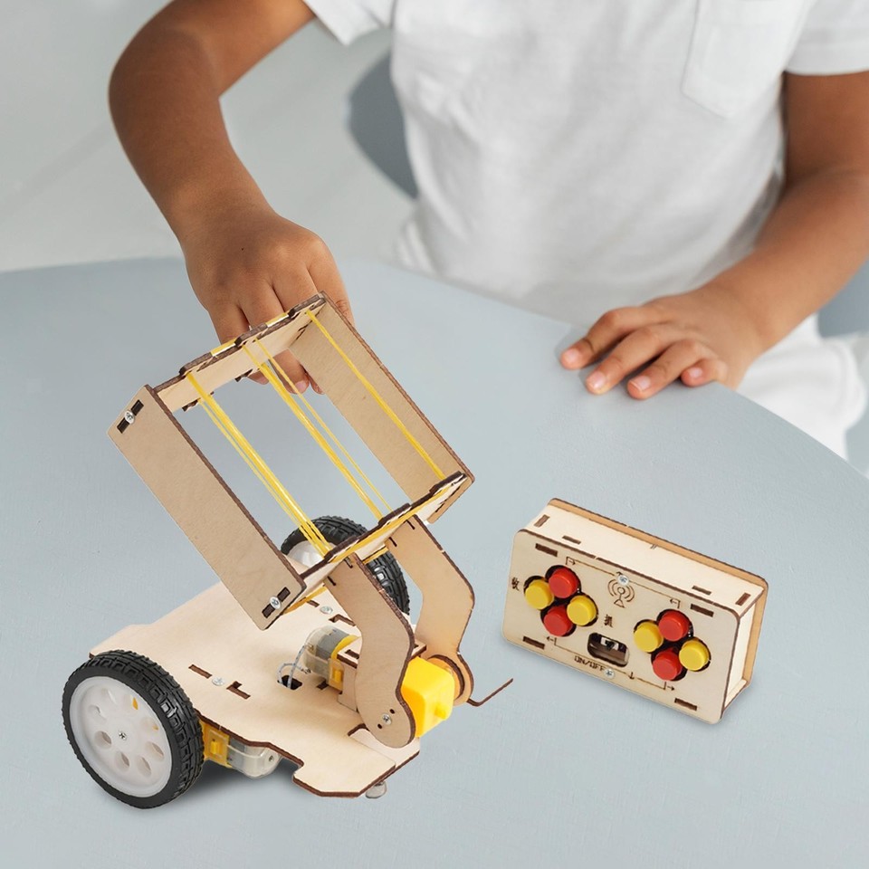 DIY Mini Remote Control Car Toy Ball Pickup Car Model for Kids Boys ...