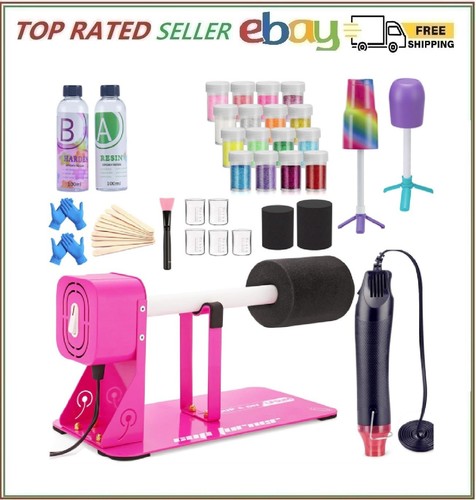 Cup Turner Kit for Tumblers Epoxy Resin Starter Kit with Heat Gun | eBay