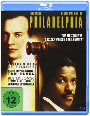 PHILADELPHIA (BLU-RAY) - VARIO (Blu-ray) Tom Hanks Denzel Washington ...