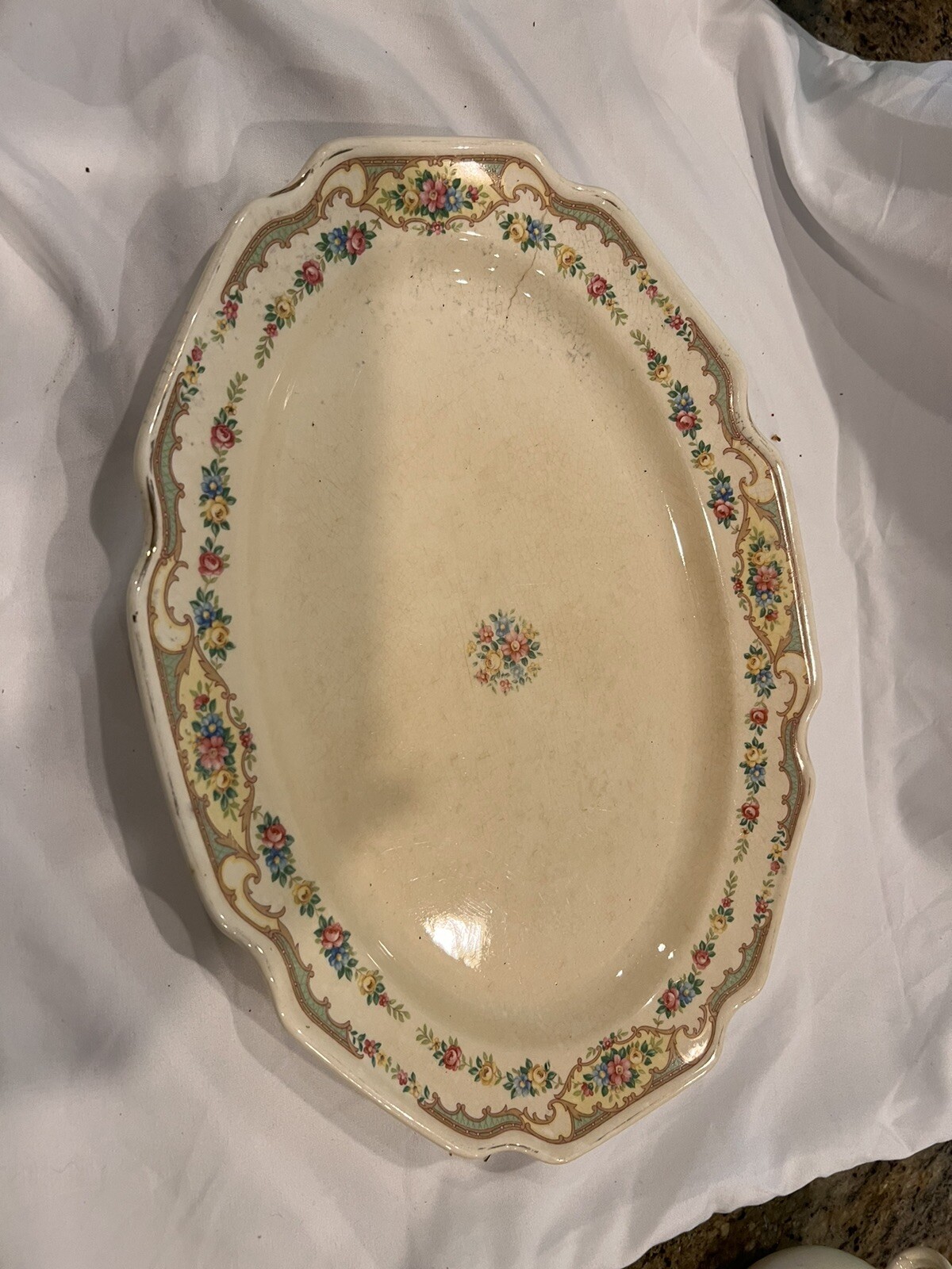 Antique W.H. Grindley-alton Pattern Oval Serving Platter 13.25”x10” | eBay