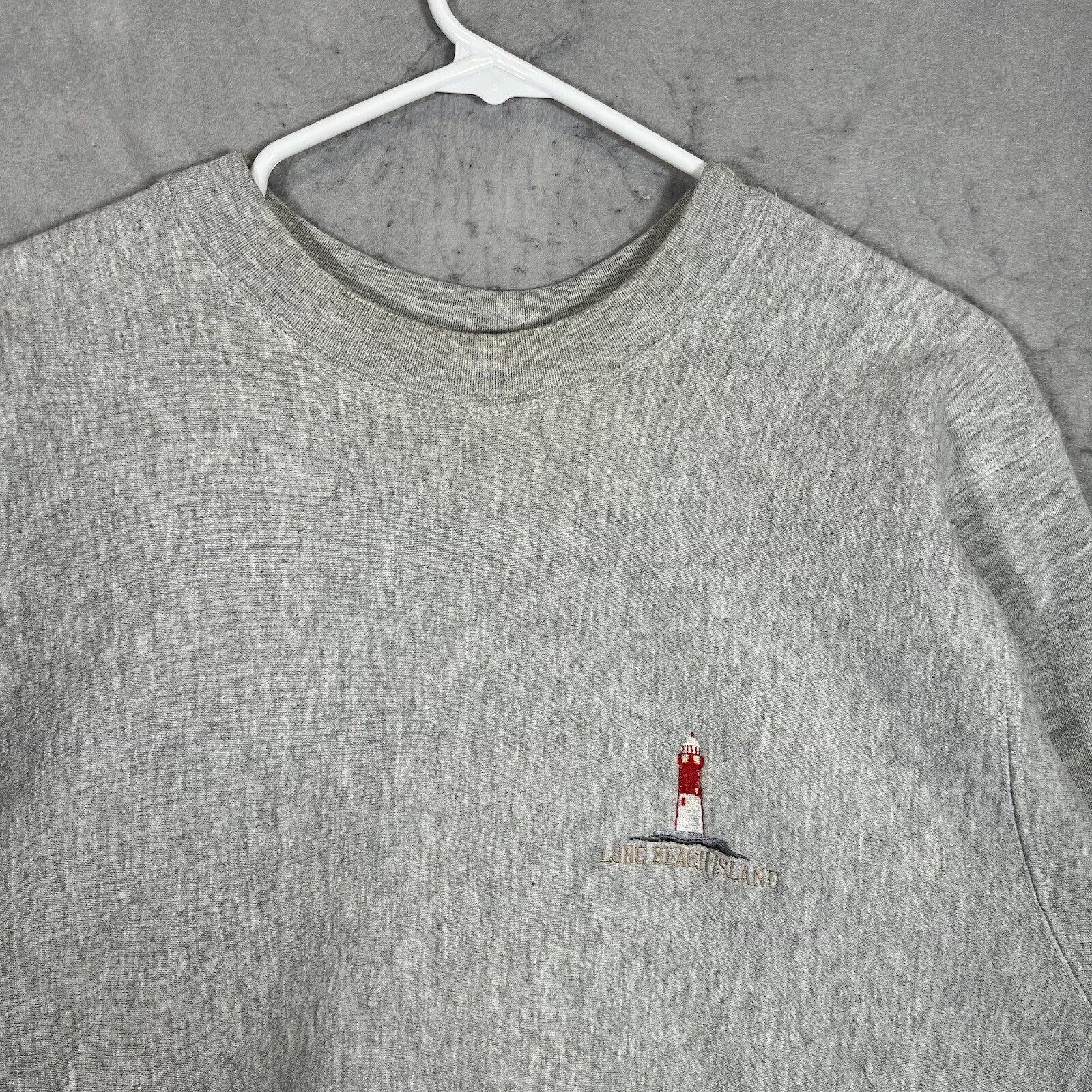 A1 Vintage 90 Long Beach Island Lighthouse Sweater Ad… - Gem