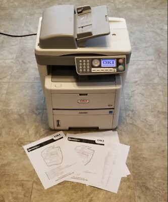 OKIDATA MB480 MFP MULTIFUNCTION LASER PRINTER FULLY FUNCTIONAL CLEAN ...