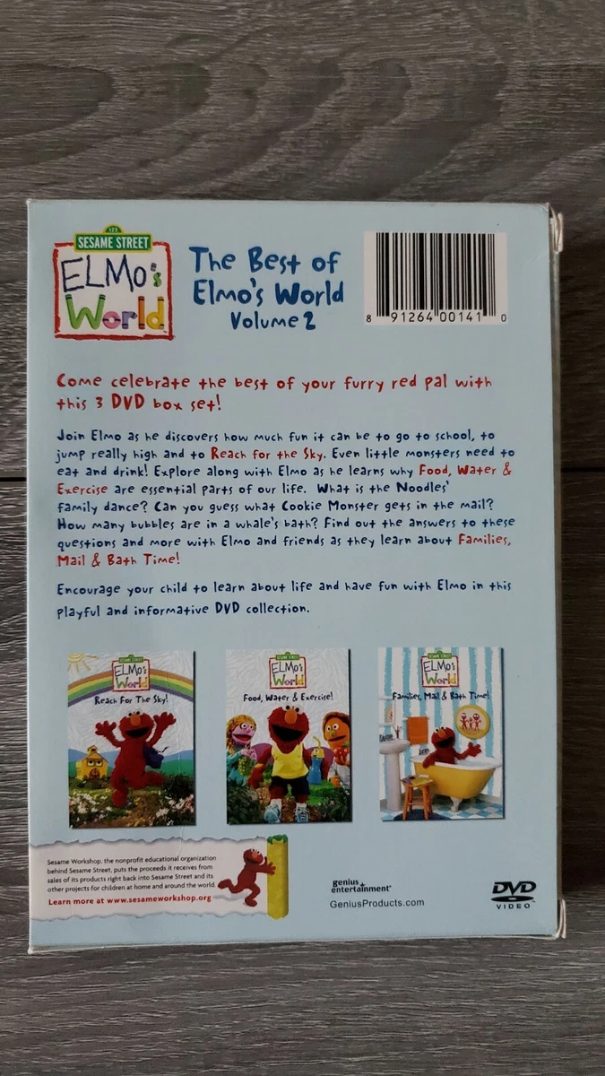Sesame Street The Best Of Elmo Dvd Ebay