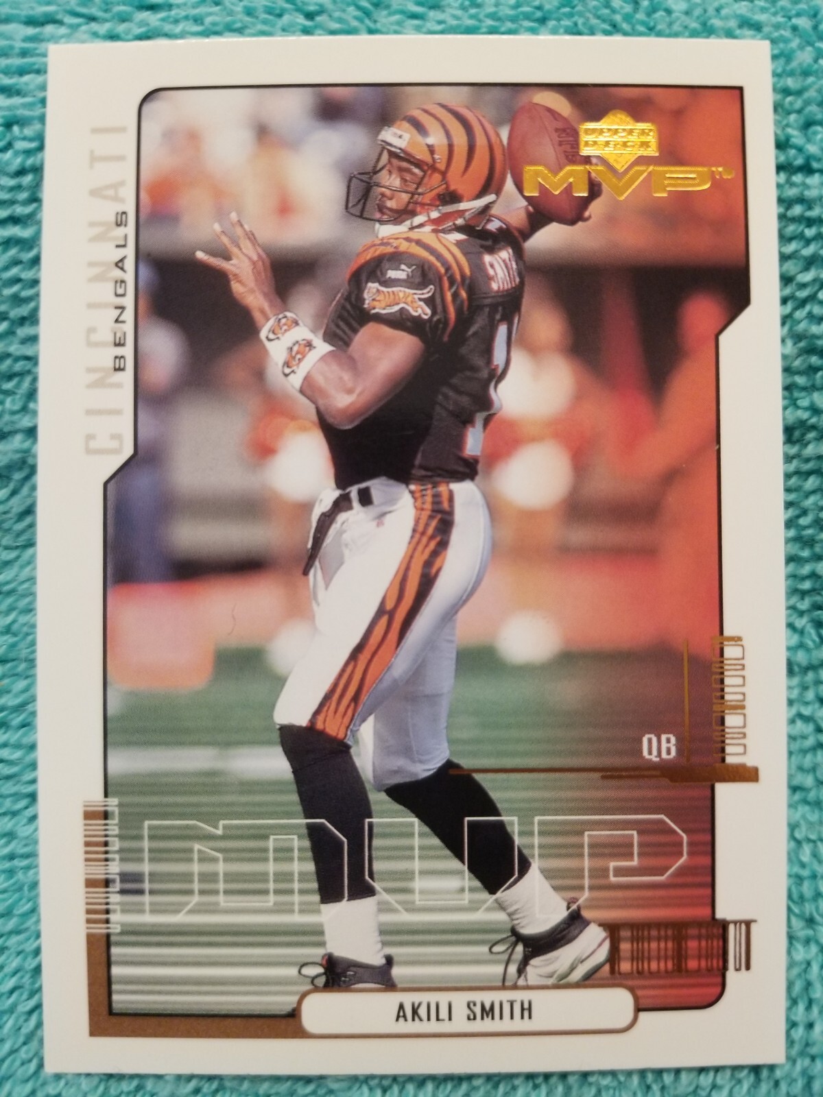 2000 UPPER DECK MVP AKILI SMITH #34 CINCINNATI BENGALS | eBay