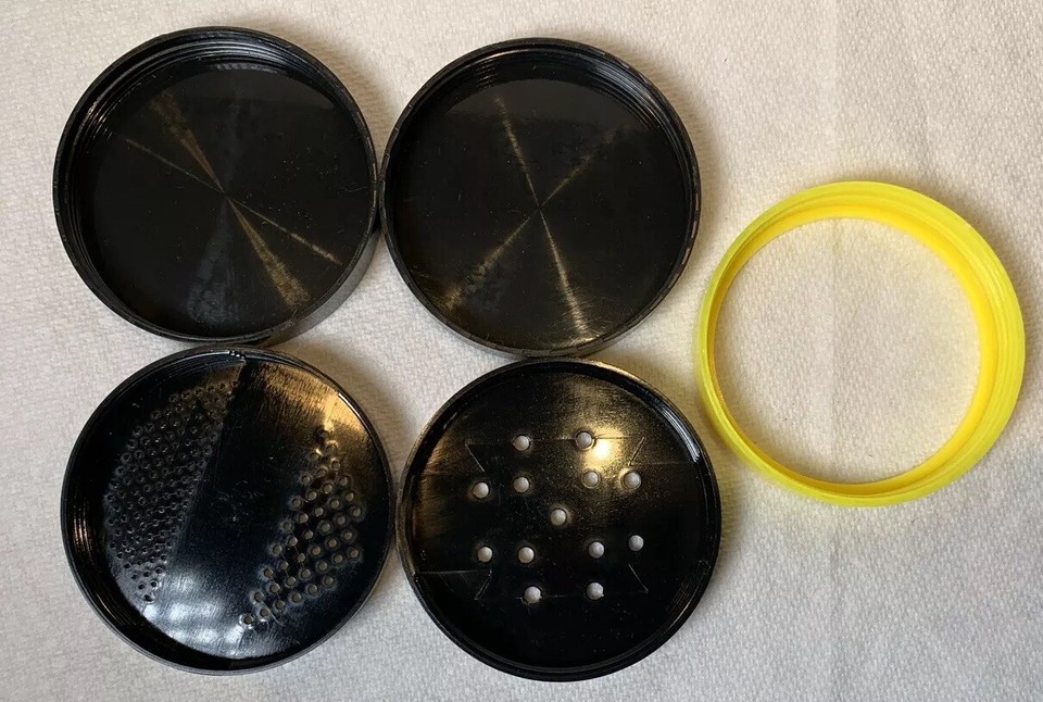 Lot of Magic Bullet Accessories Replacement Parts - Cup Lids, Strainers ...