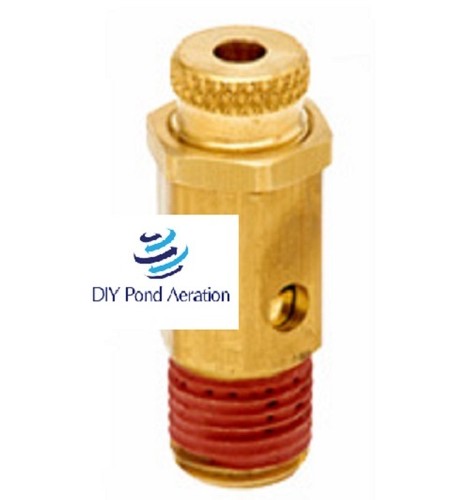NEW 100-150 PSI Air Compressor Pressure Adjustable Relief Pop Off Valve ...