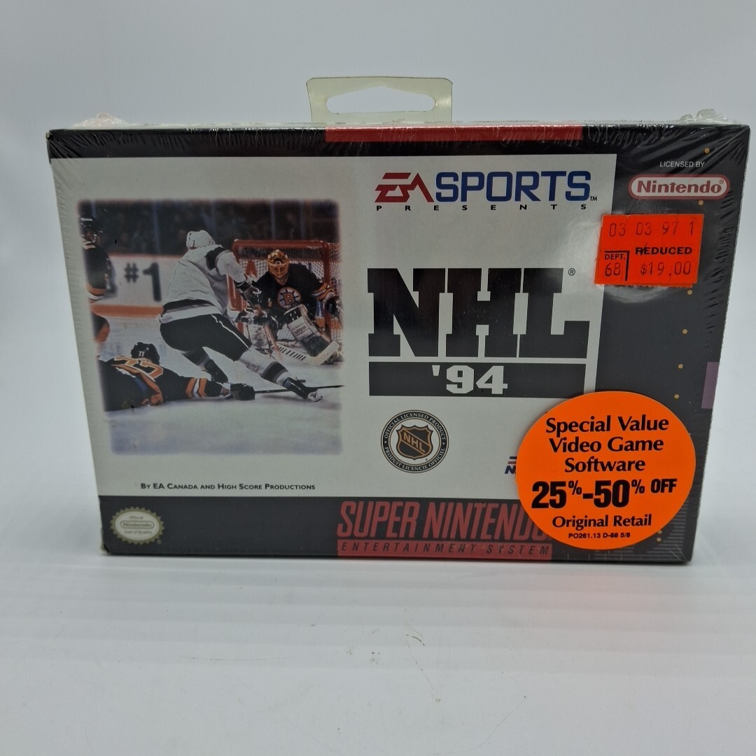 NHL 94 (Super Nintendo Entertainment System, 1993) for sale online | eBay
