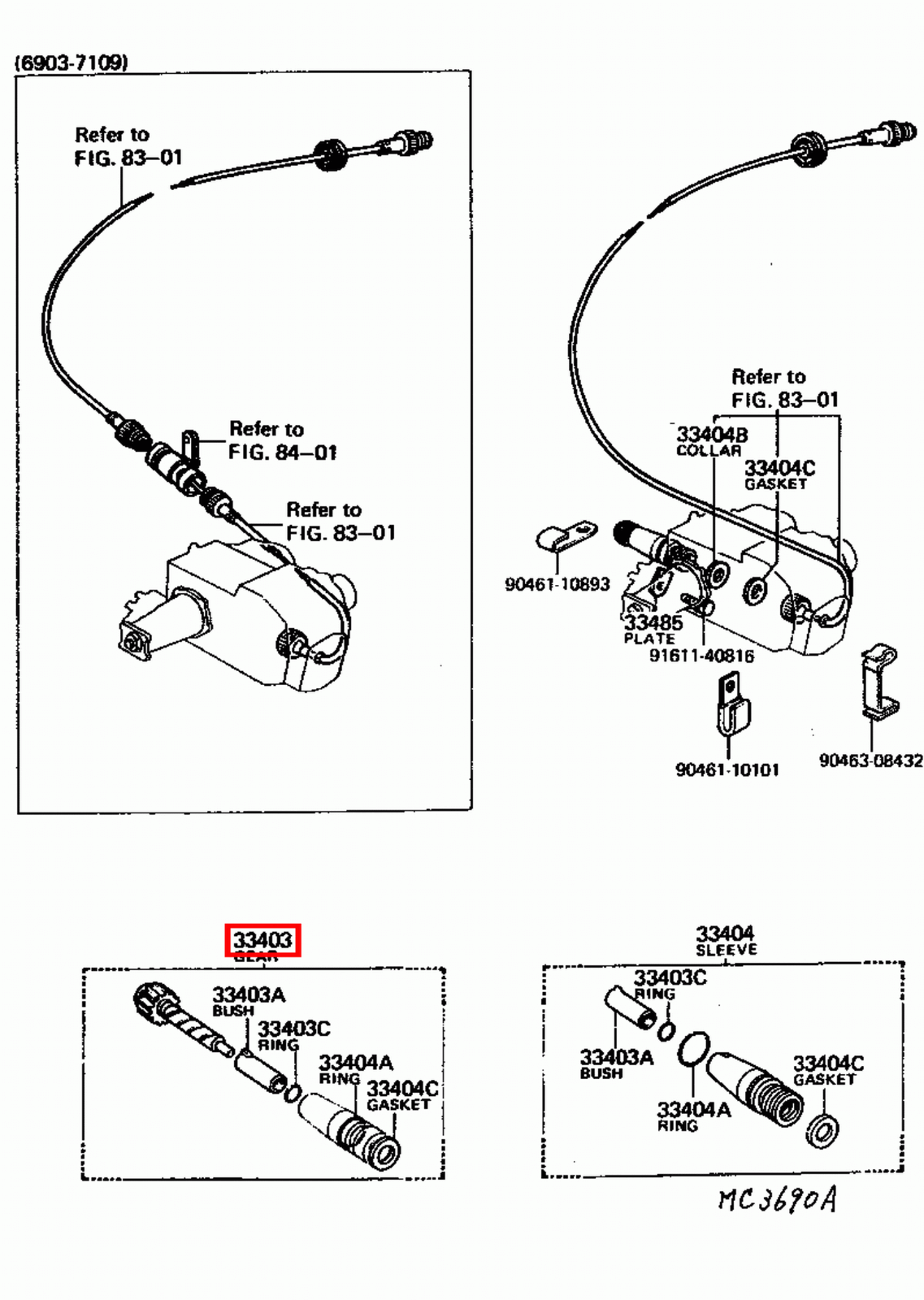 Genuine Toyota LandCruiser 70 60 55 Series FJ BJ HJ Speedo Driven Gear ...