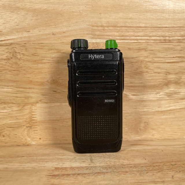 Hytera BD502i Black Handheld Digital Portable Radio 2-Way Walkie Talkie ...