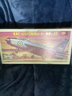 Vintage BAC Lightning F.Mk. 53 - UPC -1/72 scale -1970s-Saudi + British ...