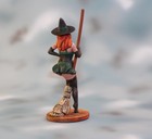 ⭐Girl witch Action Collectible Miniature 3D Resin Figurine . 54mm 1/32 ...